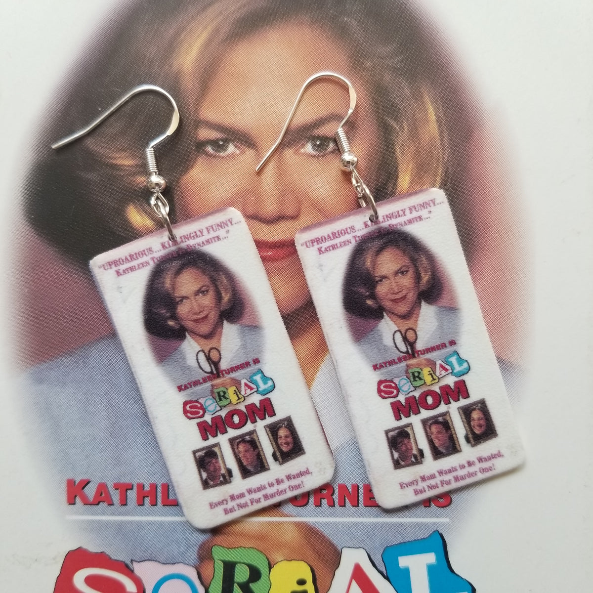 Serial Mom VHS Earrings – Shop Night Owl Designs
